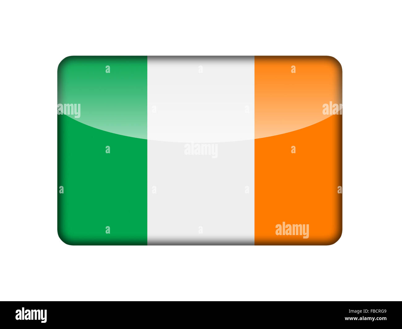 The irish flag Stock Photo - Alamy