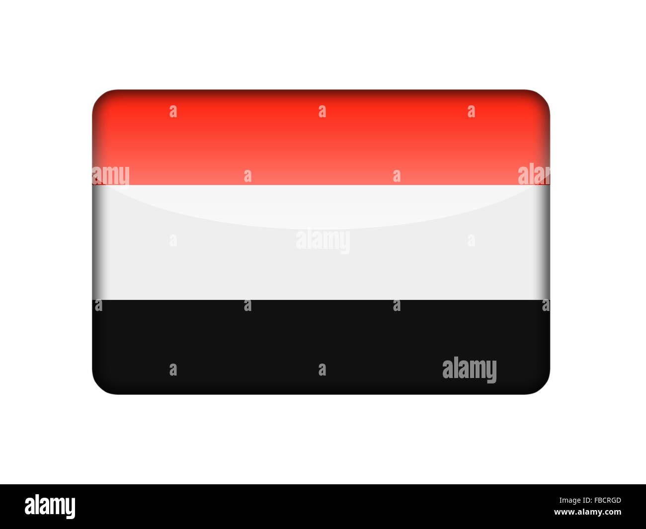 The Yemeni flag Stock Photo - Alamy