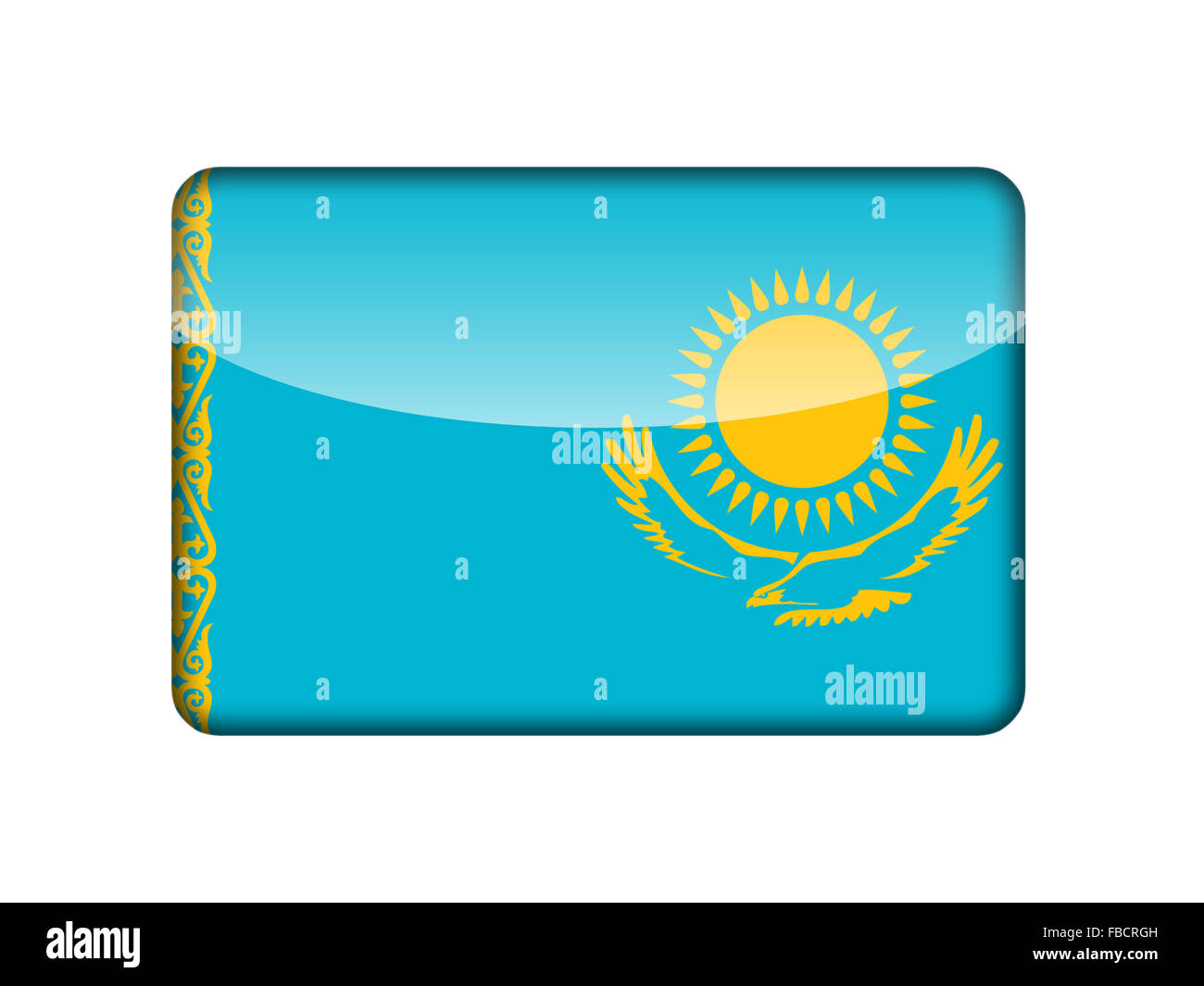 Kazakh Flag Stock Photos & Kazakh Flag Stock Images - Alamy