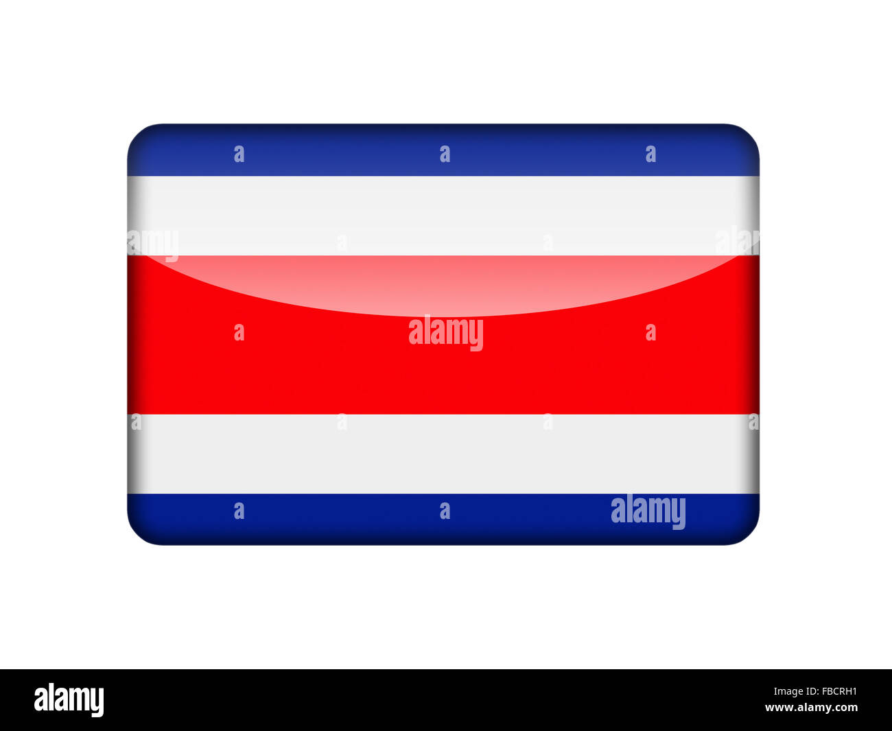 Costa rica flag country Cut Out Stock Images & Pictures - Alamy