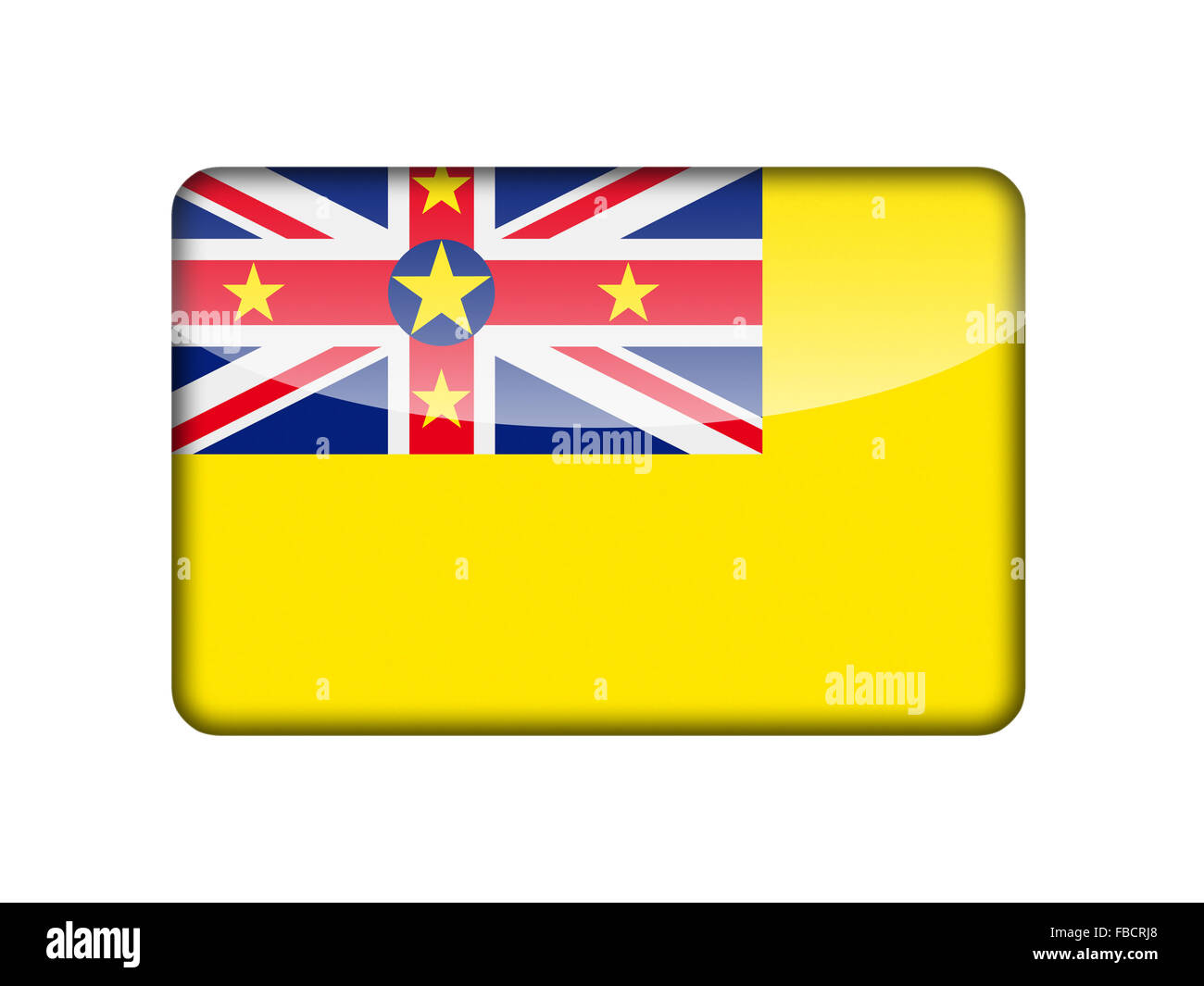 The Niuean flag Stock Photo - Alamy