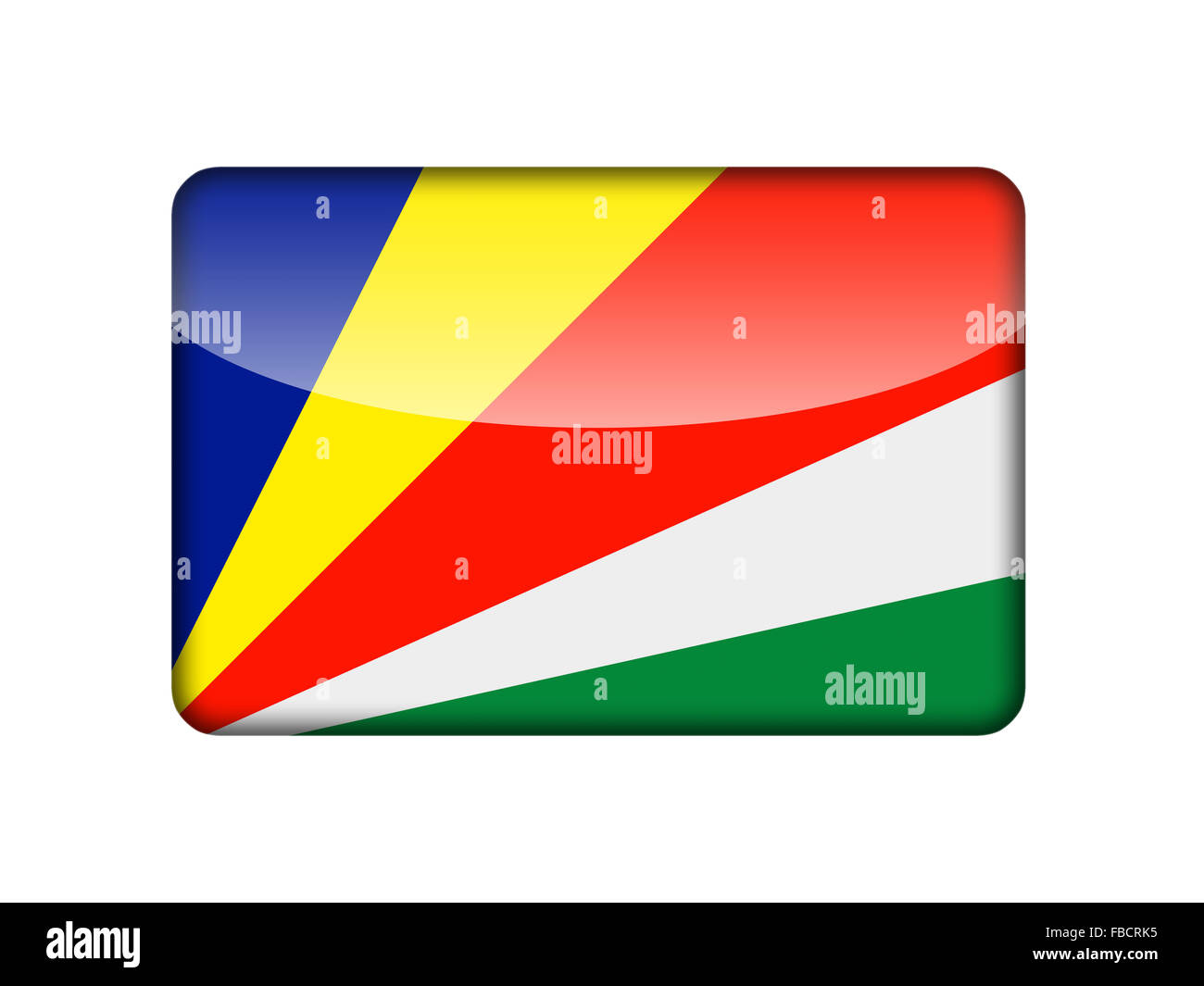 Seychelles emblem illustration Cut Out Stock Images & Pictures - Alamy