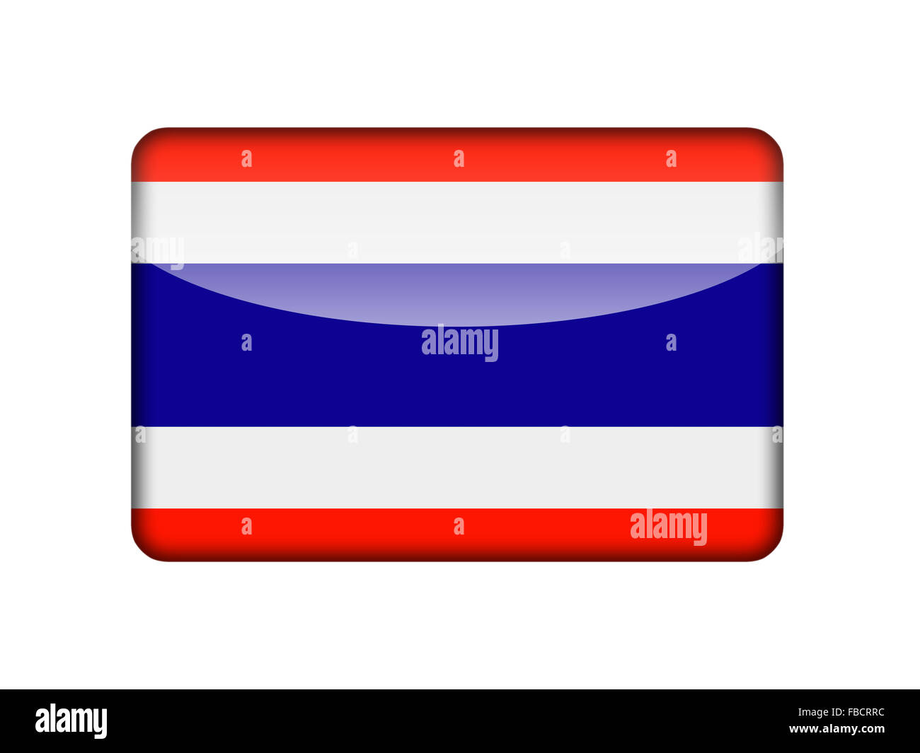 The Thai flag Stock Photo - Alamy