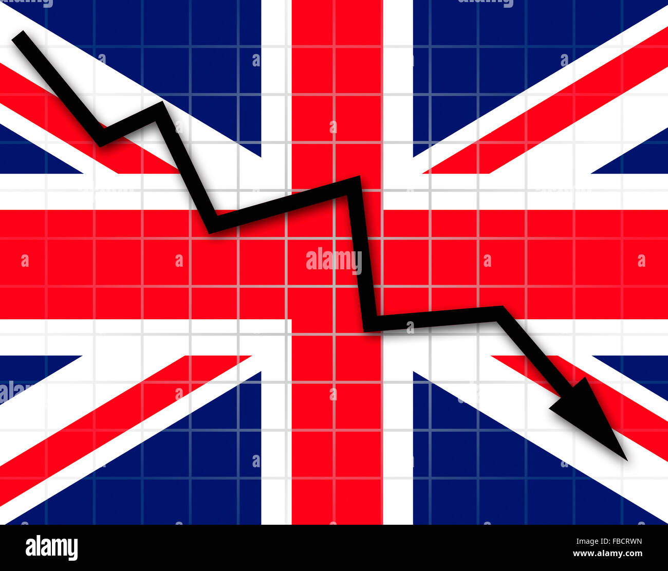 The British flag Stock Photo - Alamy