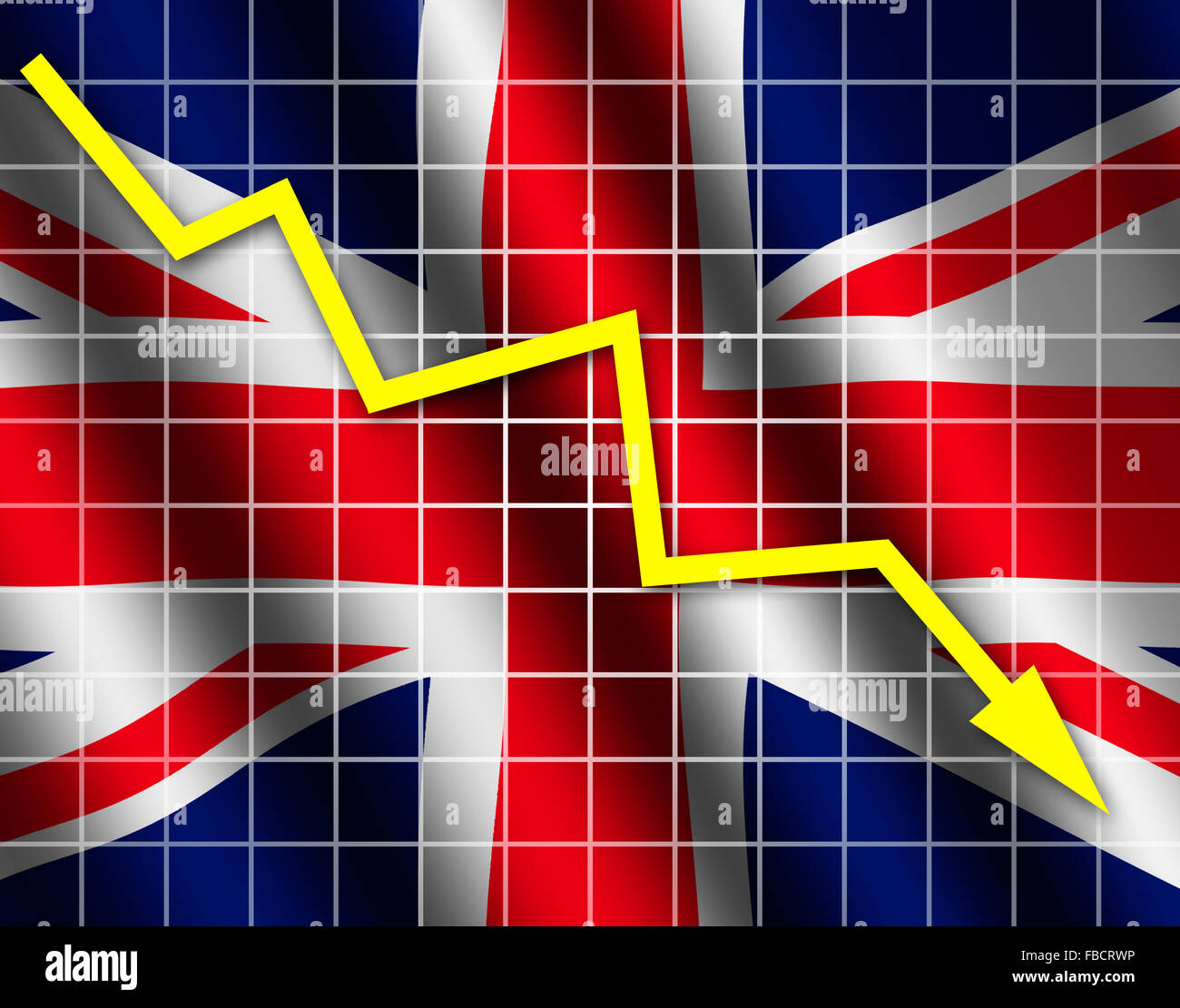 The British flag Stock Photo - Alamy