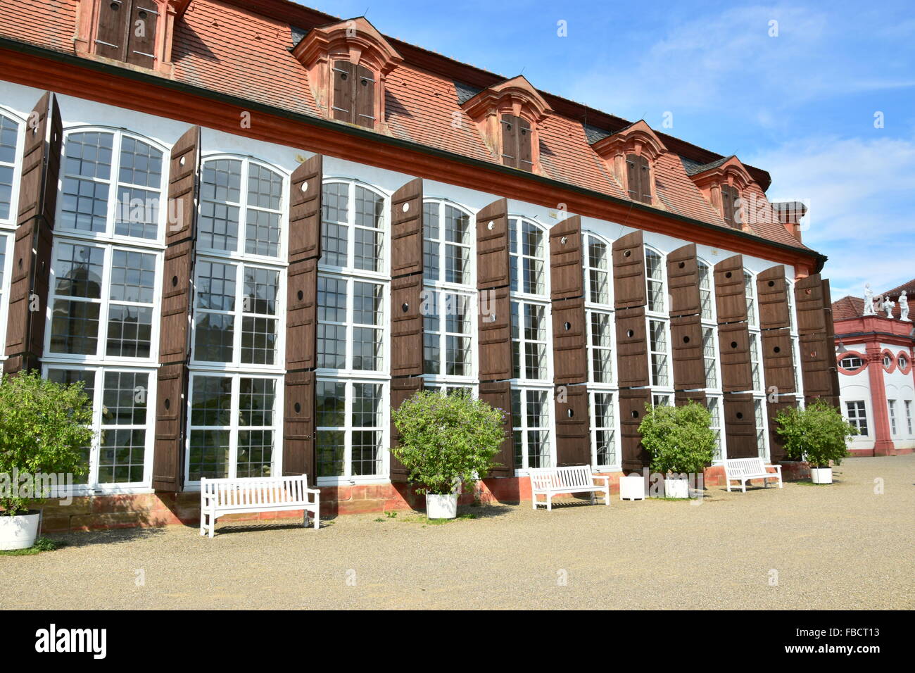 SCHLOSS SEEHOF castle near Bamberg, Bavaria, region Upper Franconia ...