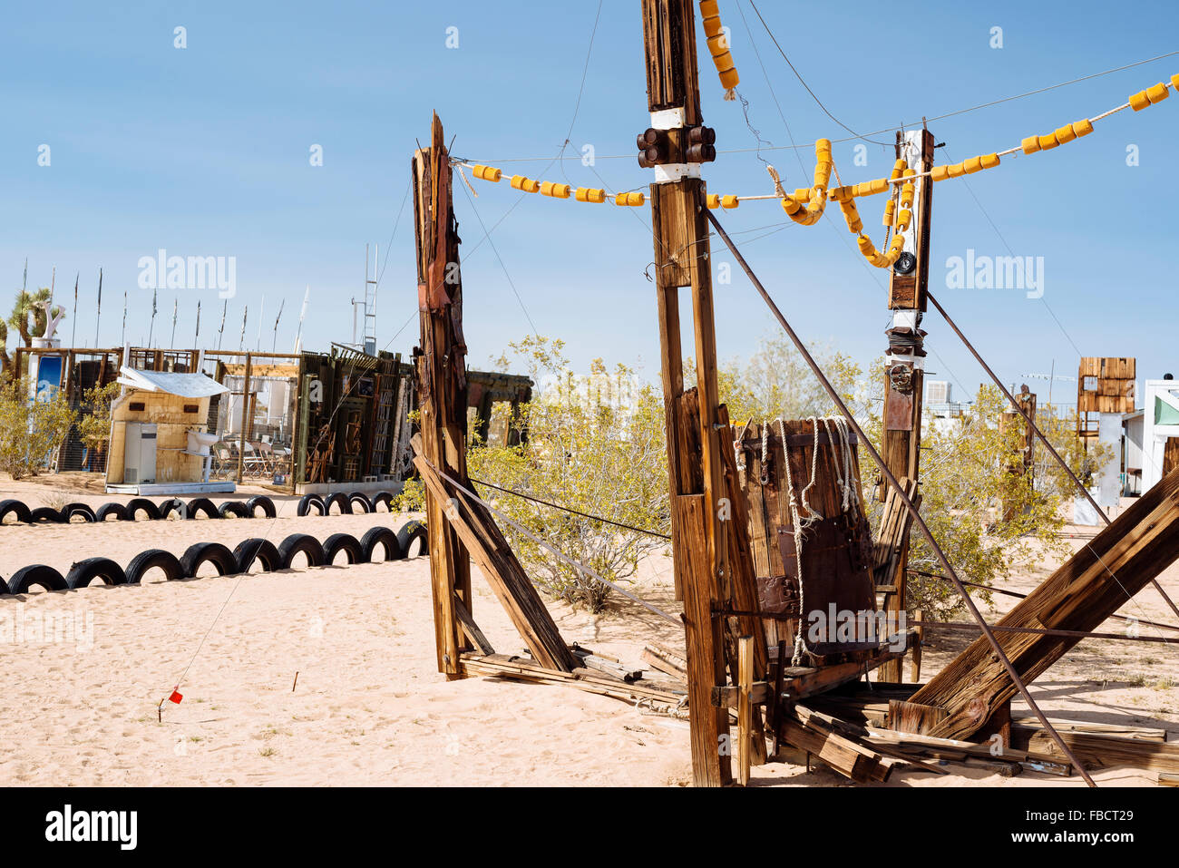 Assemblage sculpture by the late Noah Purifoy in Noah Purifoy's Outdoor ...