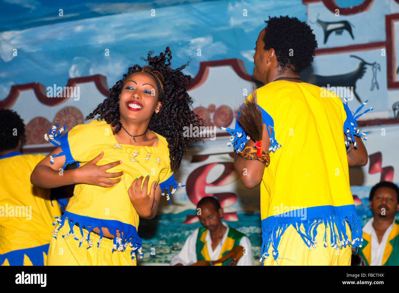Shoulder Dance in Addis Ababa, Ethiopia Stock Photo - Alamy