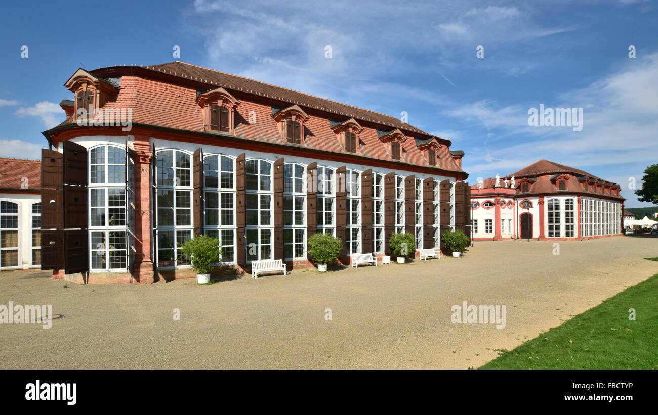 SCHLOSS SEEHOF castle near Bamberg, Bavaria, region Upper Franconia ...