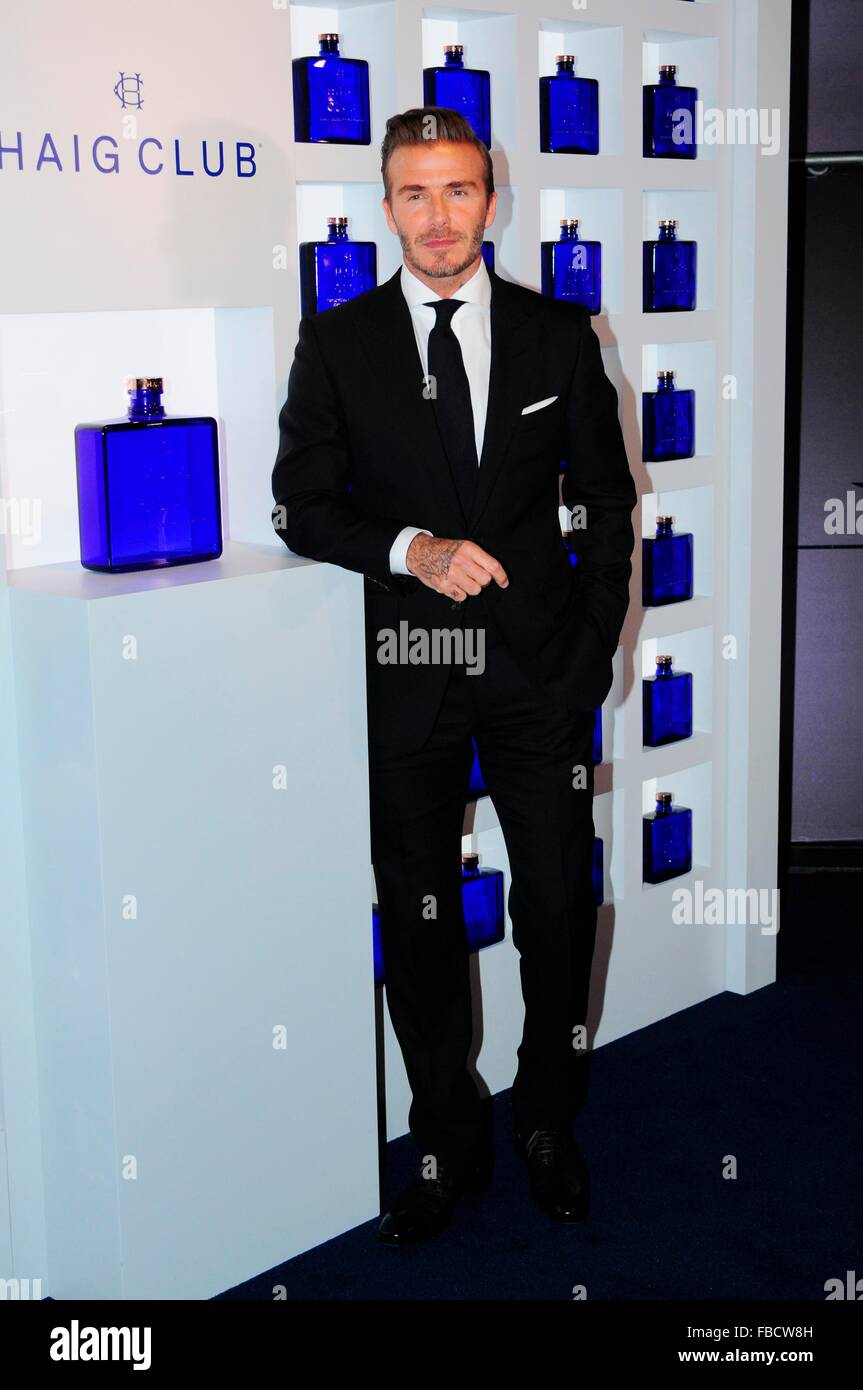 David beckham haig club hi-res stock photography and images - Alamy