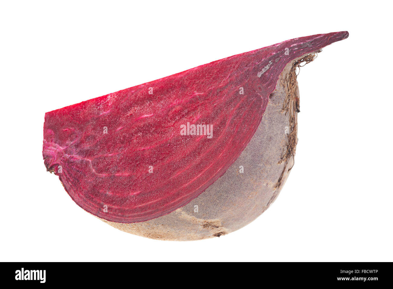 Beet closeup Cut Out Stock Images & Pictures - Alamy