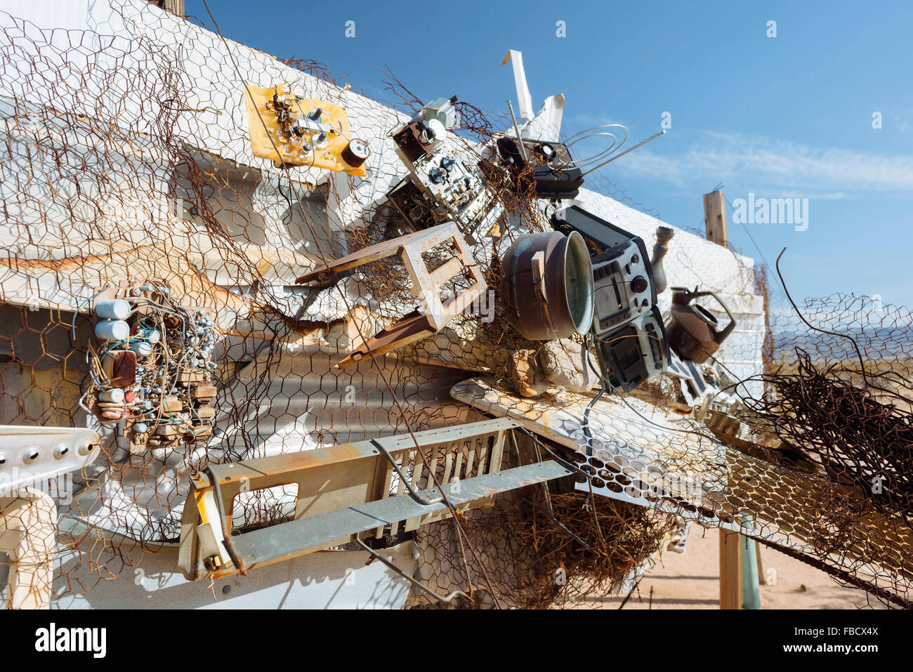 Assemblage sculpture by the late Noah Purifoy in Noah Purifoy's Outdoor ...