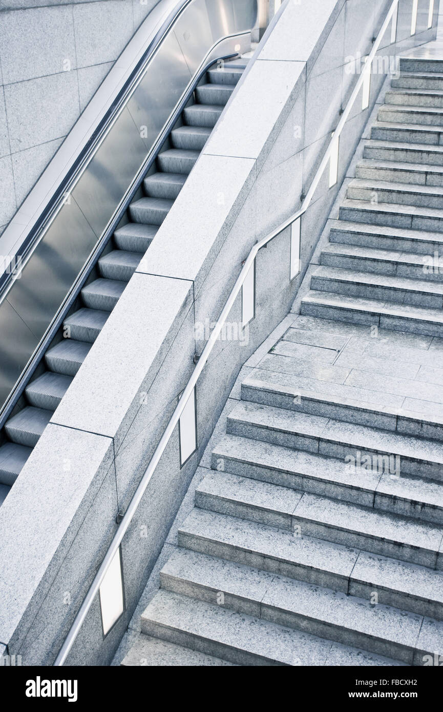 Escalator track hi-res stock photography and images - Alamy