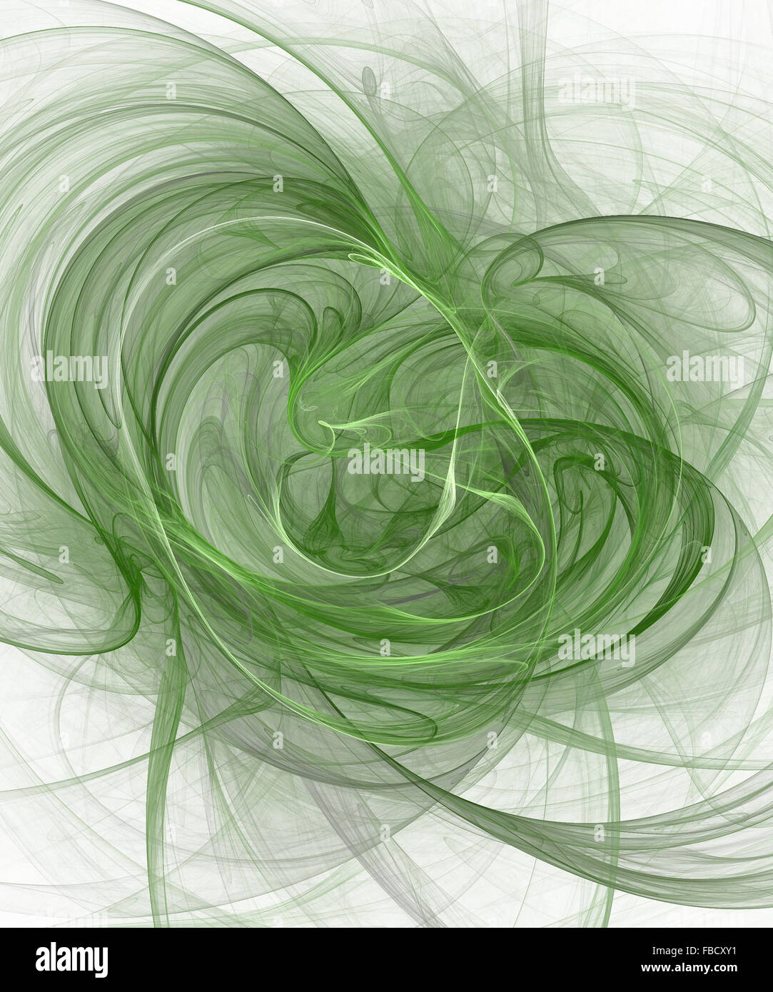 digital fractal on white background Stock Photo - Alamy
