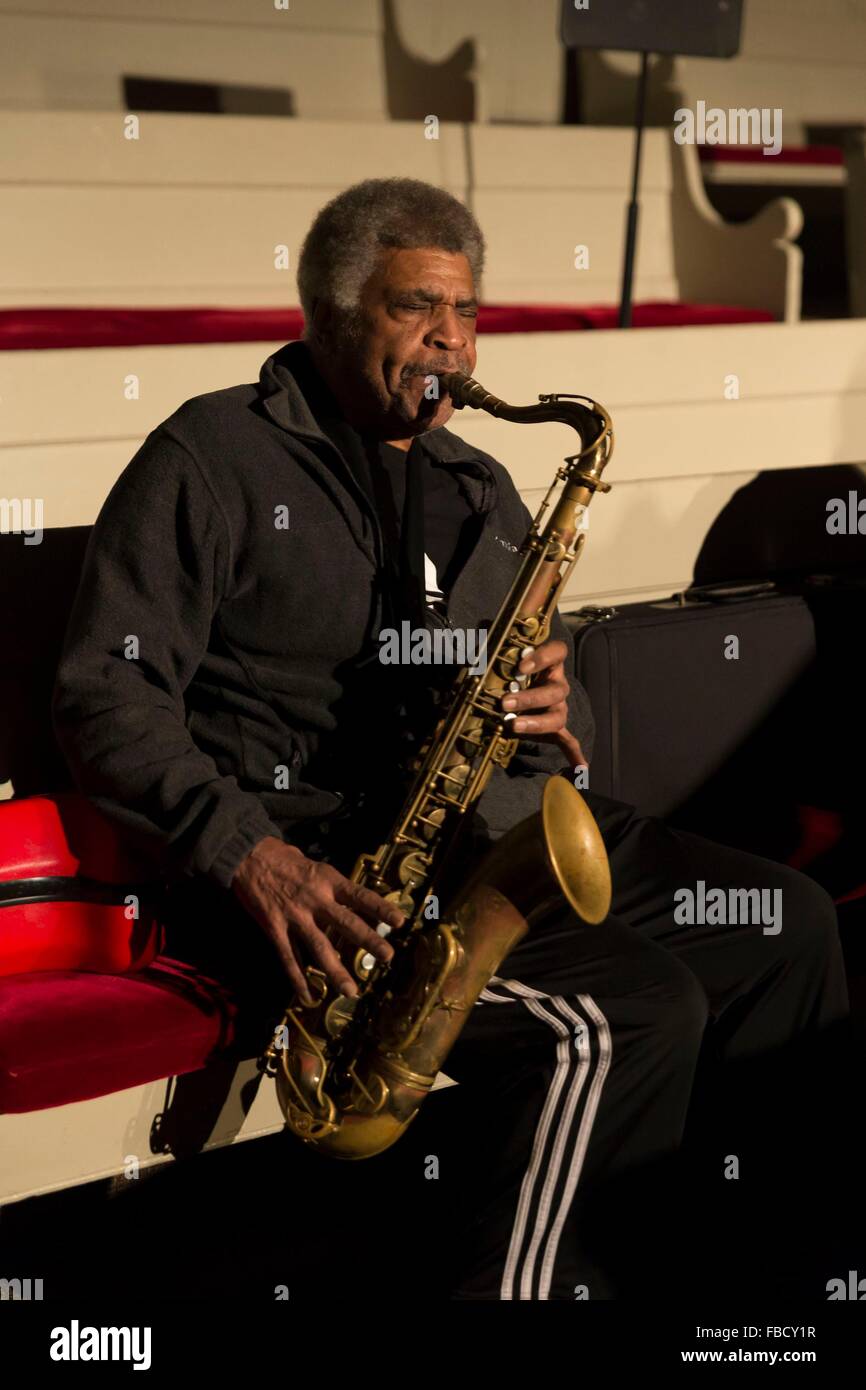 New York, NY, USA. 14th Jan, 2016. George Coleman in attendance for ...
