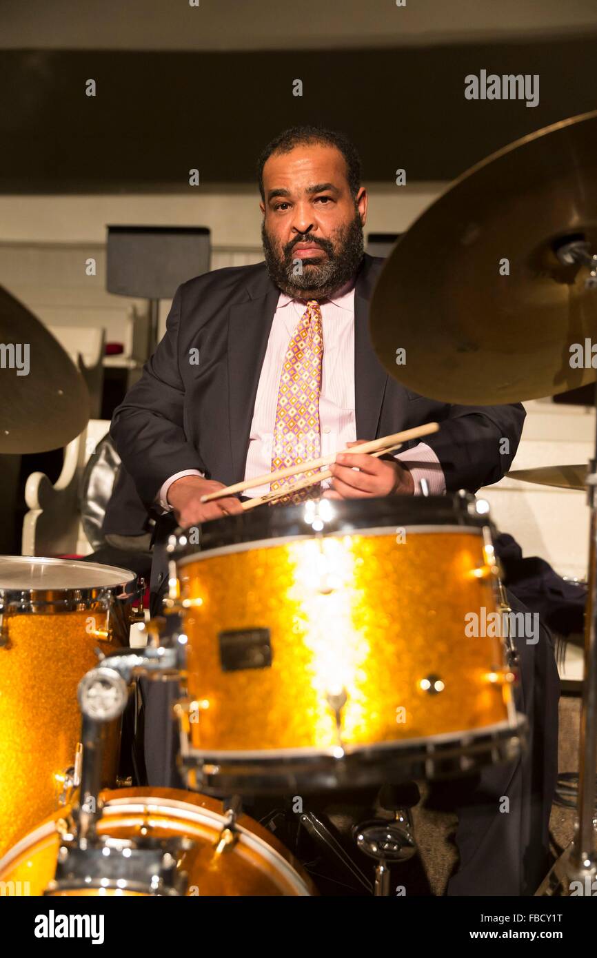 New York, NY, USA. 14th Jan, 2016. George Coleman Jr. in attendance for ...