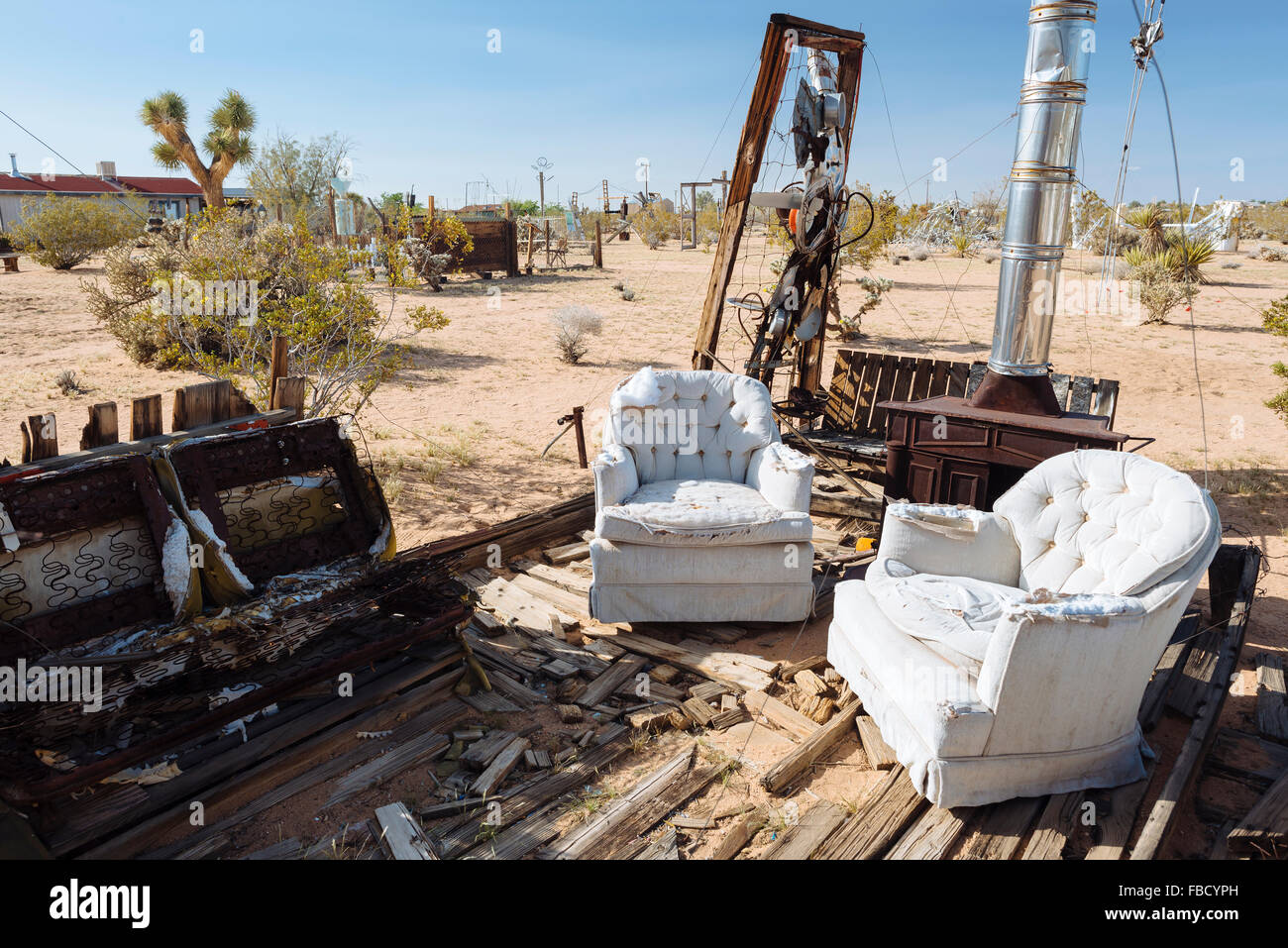 Assemblage sculpture by the late Noah Purifoy in Noah Purifoy's Outdoor ...