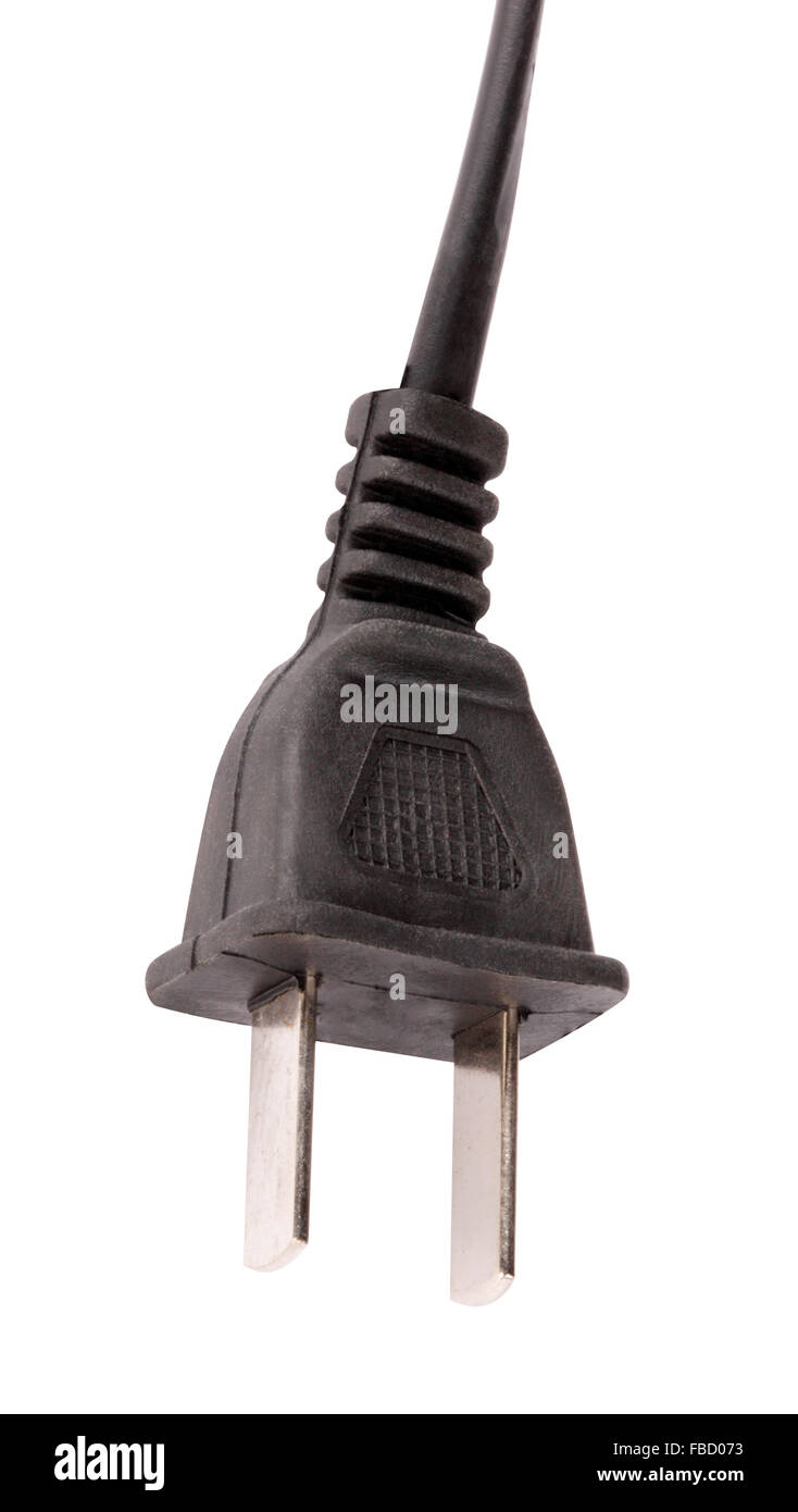 American Outlet Plug with Cord Isolated Stock Photo - Alamy