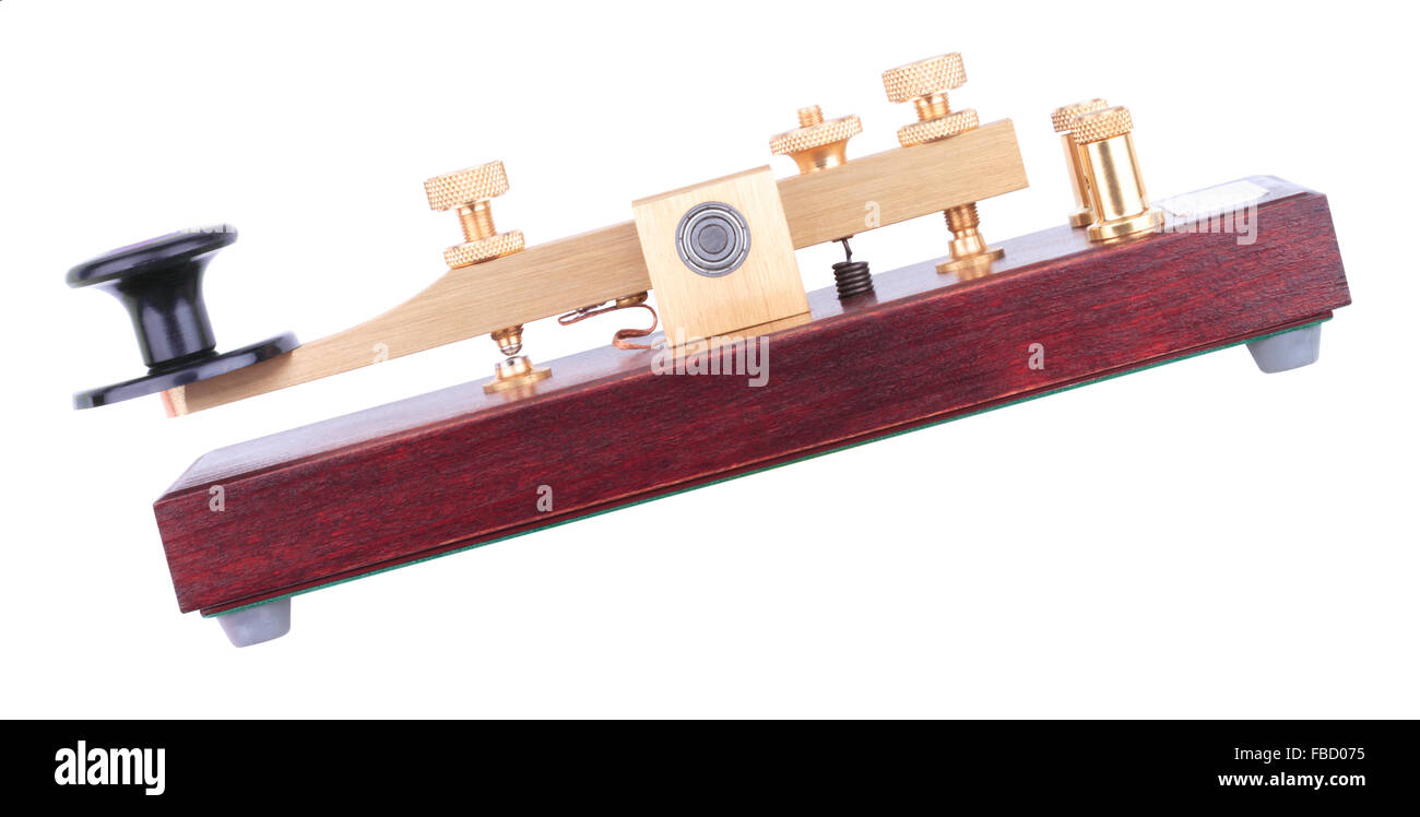 Morse key hi-res stock photography and images - Alamy