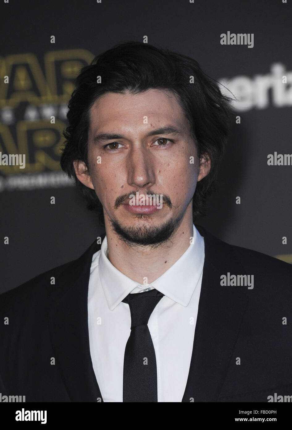 Film Premiere of Star Wars: The Force Awakens Featuring: Adam Driver ...