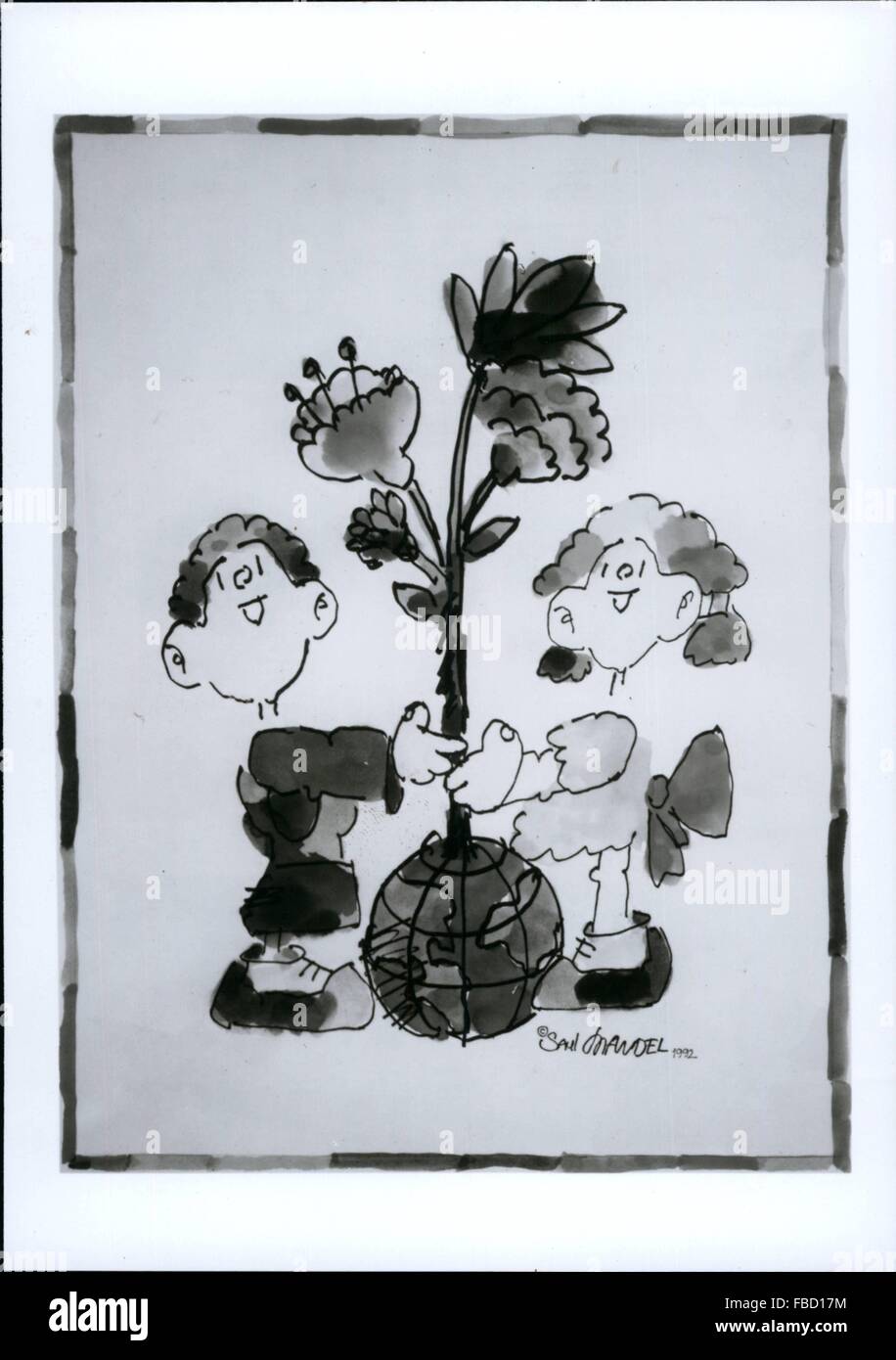 A watercolor painting saul mandel hi-res stock photography and images ...