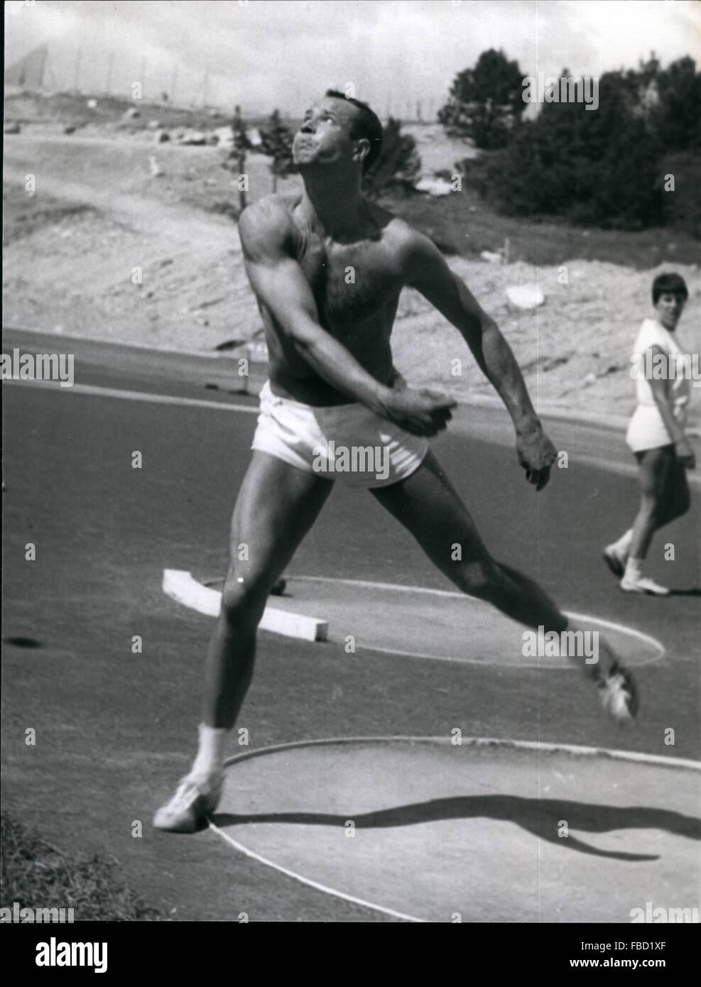 1968 - British Athletes train at French Alpine Village of Font Romeu ...