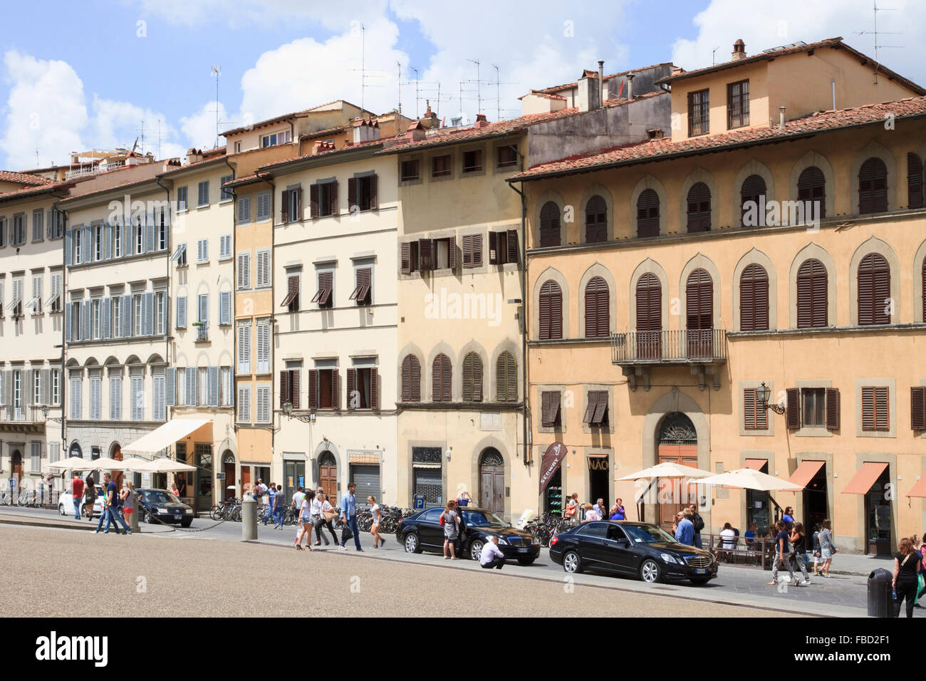 Piazza dei Pitti, Florence, Italy Stock Photo - Alamy