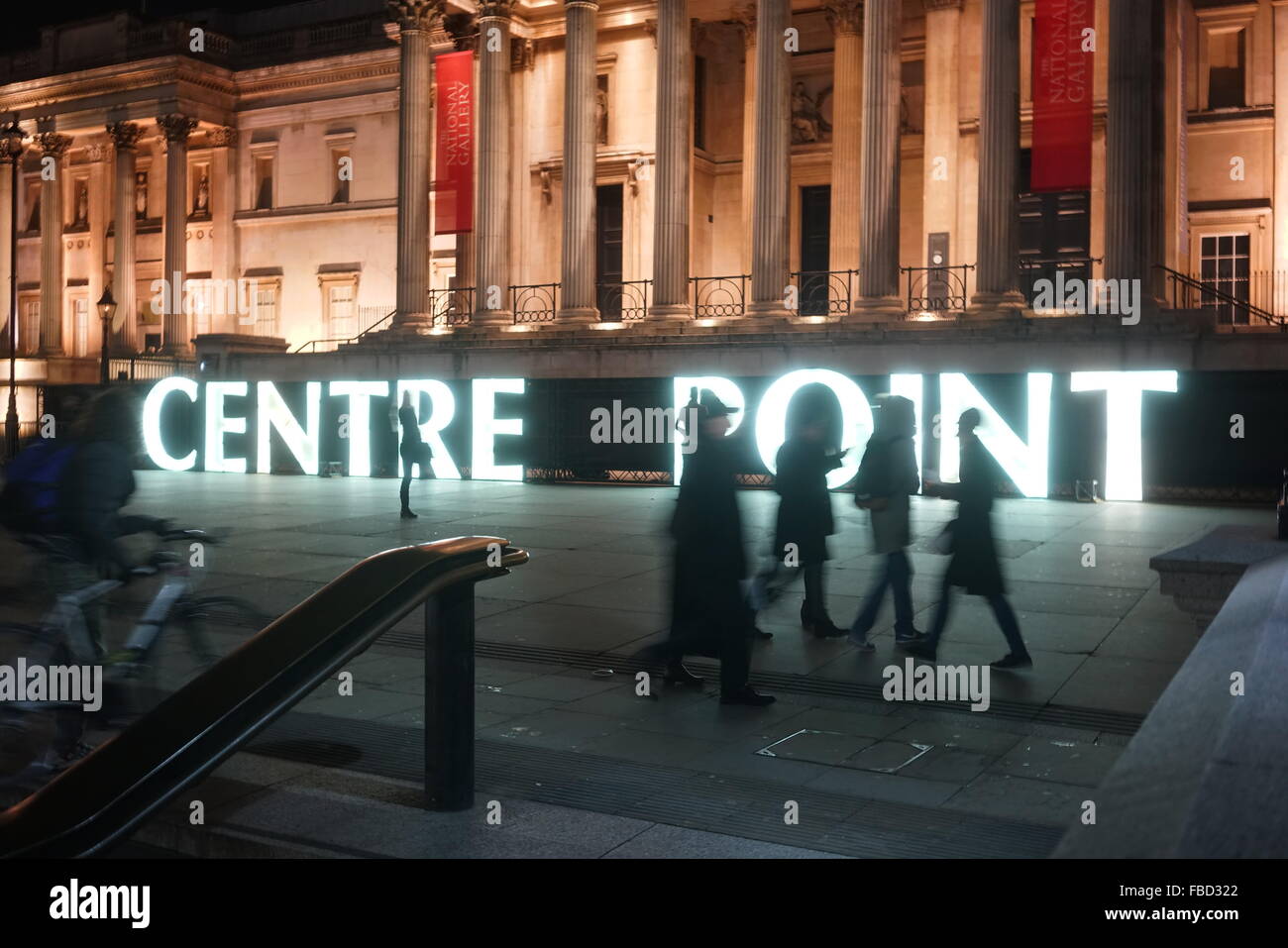 London letters in trafalgar square hi-res stock photography and images ...
