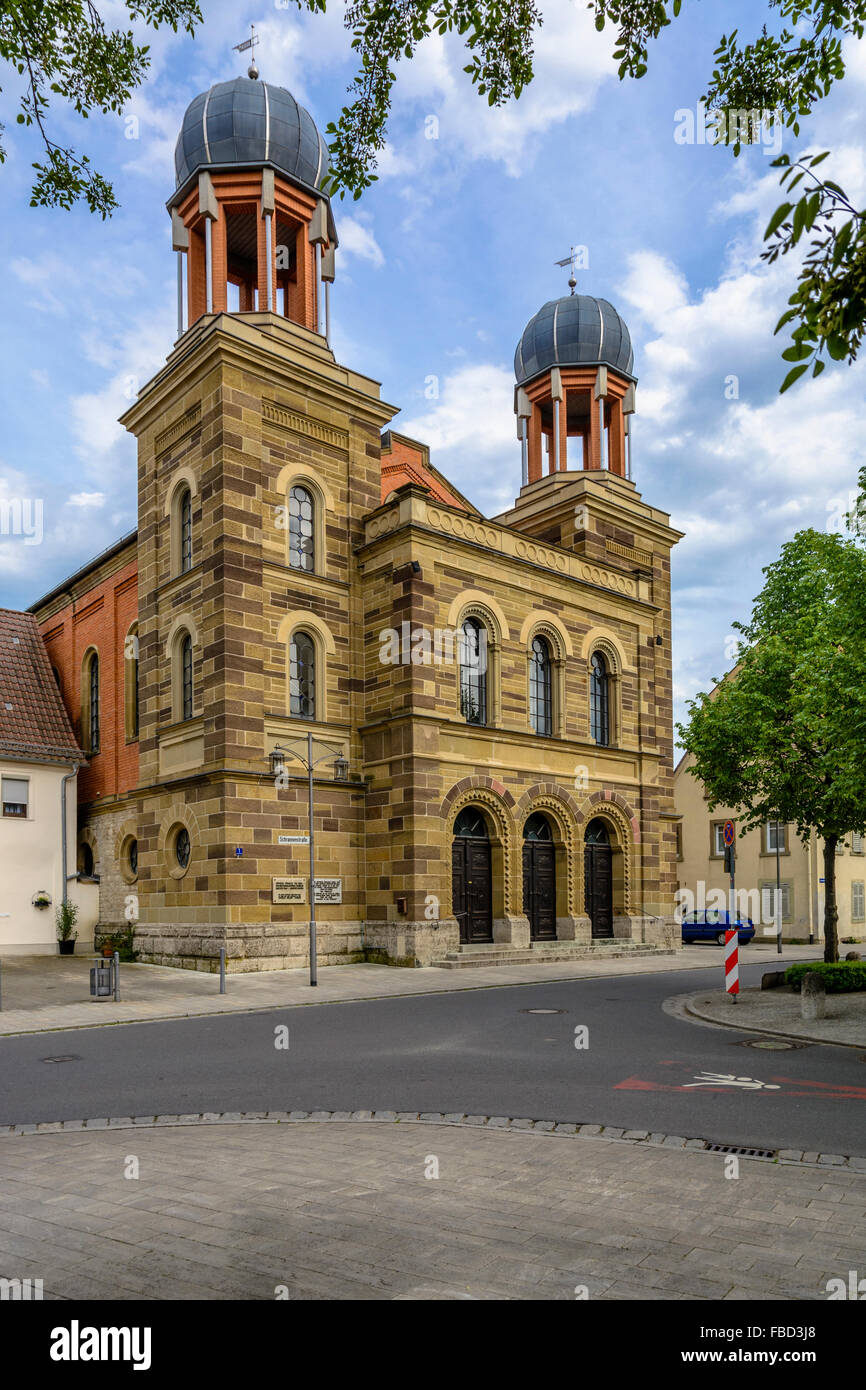 Former synagogue, Kitzingen, Bavaria, Germany Stock Photo - Alamy