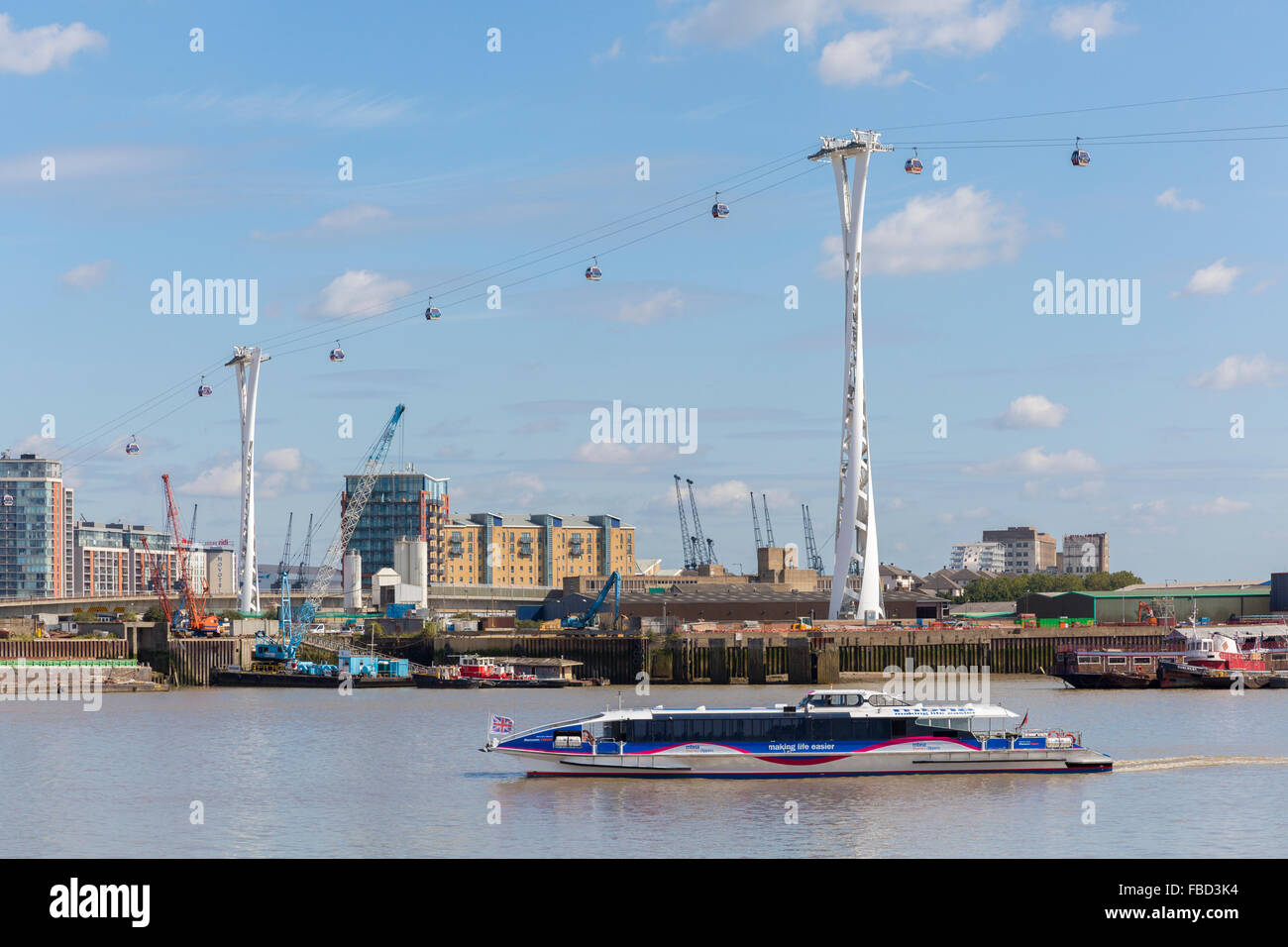 Emirates Air Line, London, United Kingdom Stock Photo - Alamy