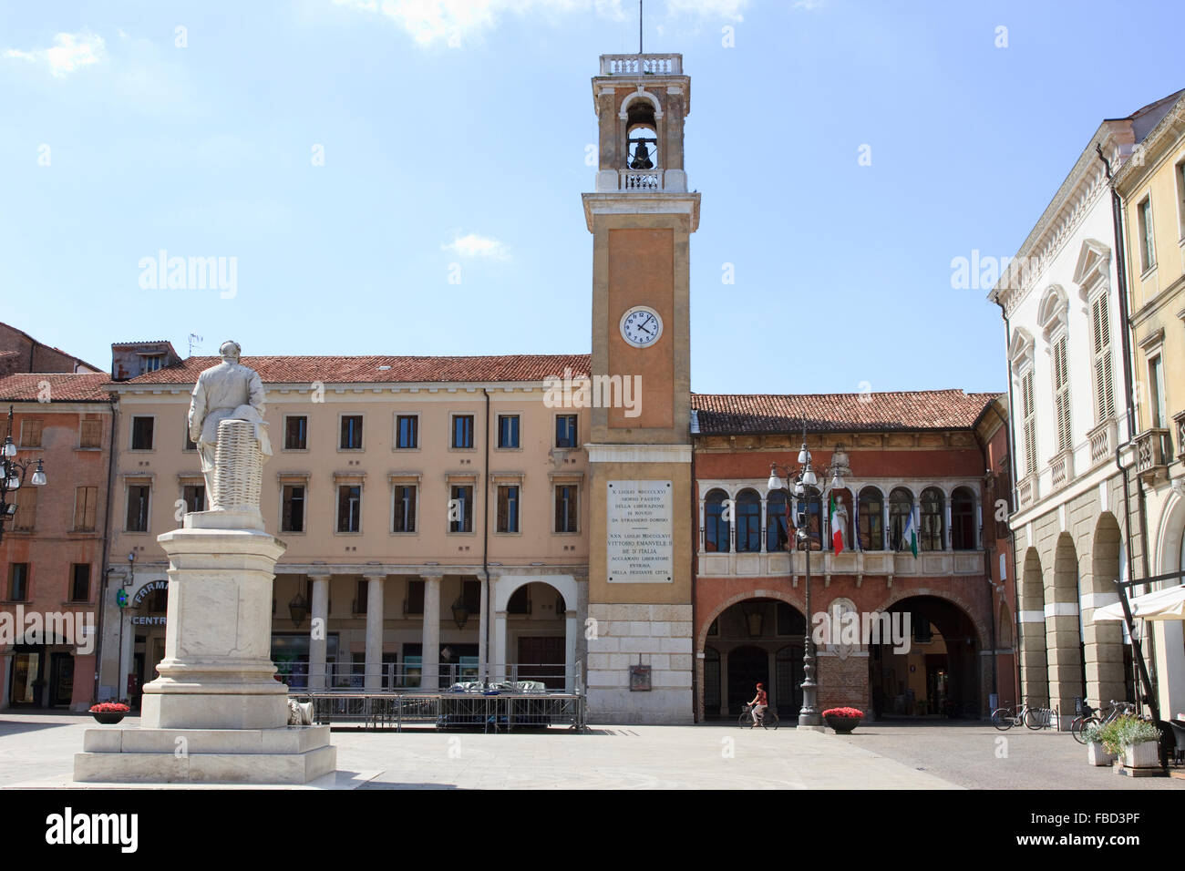 Piazza Vittorio Emanuele II in Rovigo, Italy Stock Photo - Alamy