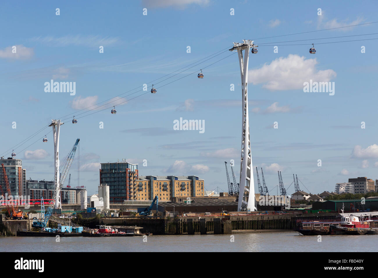 Emirates Air Line, London, United Kingdom Stock Photo - Alamy