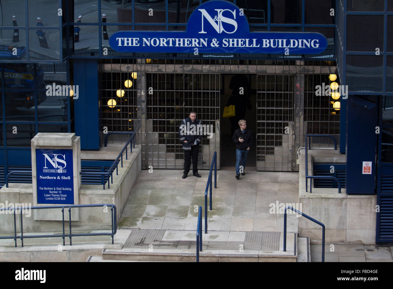 Northern and Shell Building, headquarters of the publisher of the Daily ...