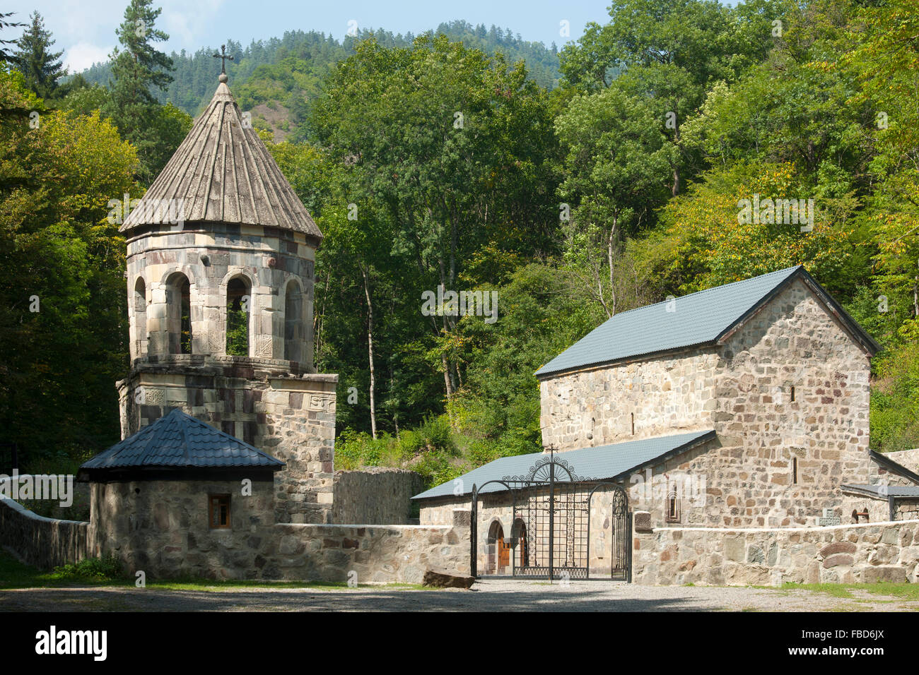 Georgia, Samtskhe-Javakheti, Bordschomi, Mtsvane Monastery Stock Photo ...
