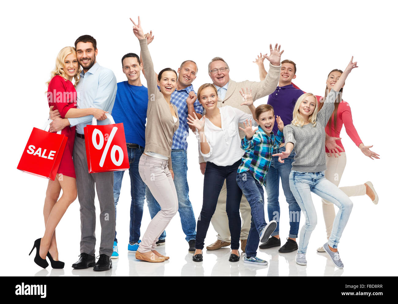 Happy group people hi-res stock photography and images - Alamy