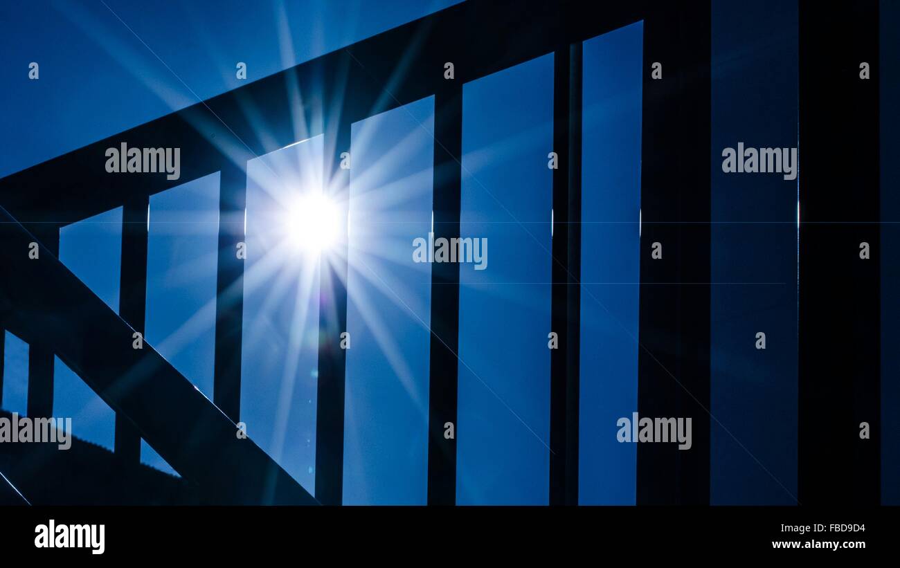 Silhouette railing hi-res stock photography and images - Alamy