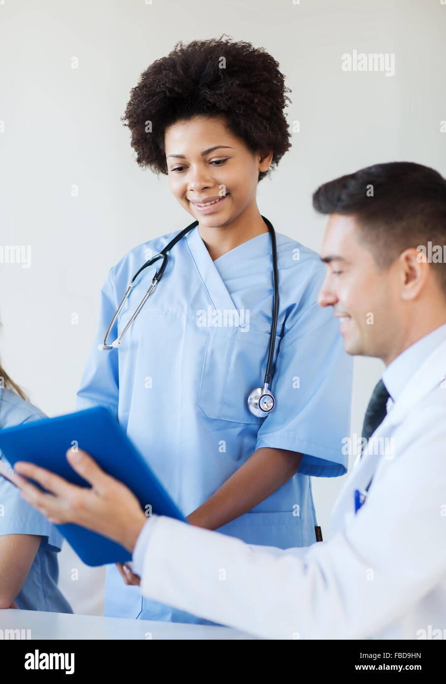 Black couple doctors office hi-res stock photography and images - Alamy