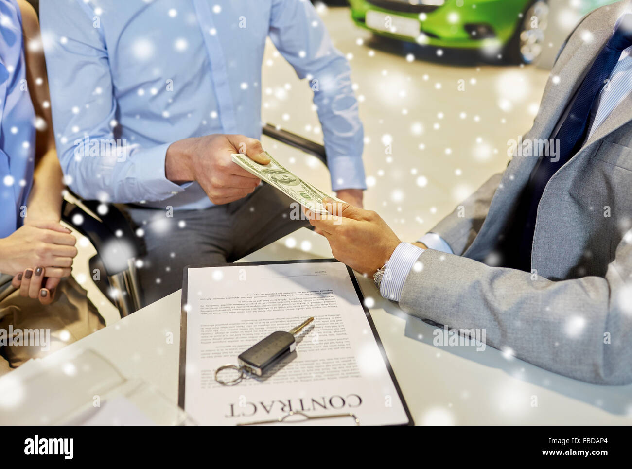 Car woman concept money hi-res stock photography and images - Alamy