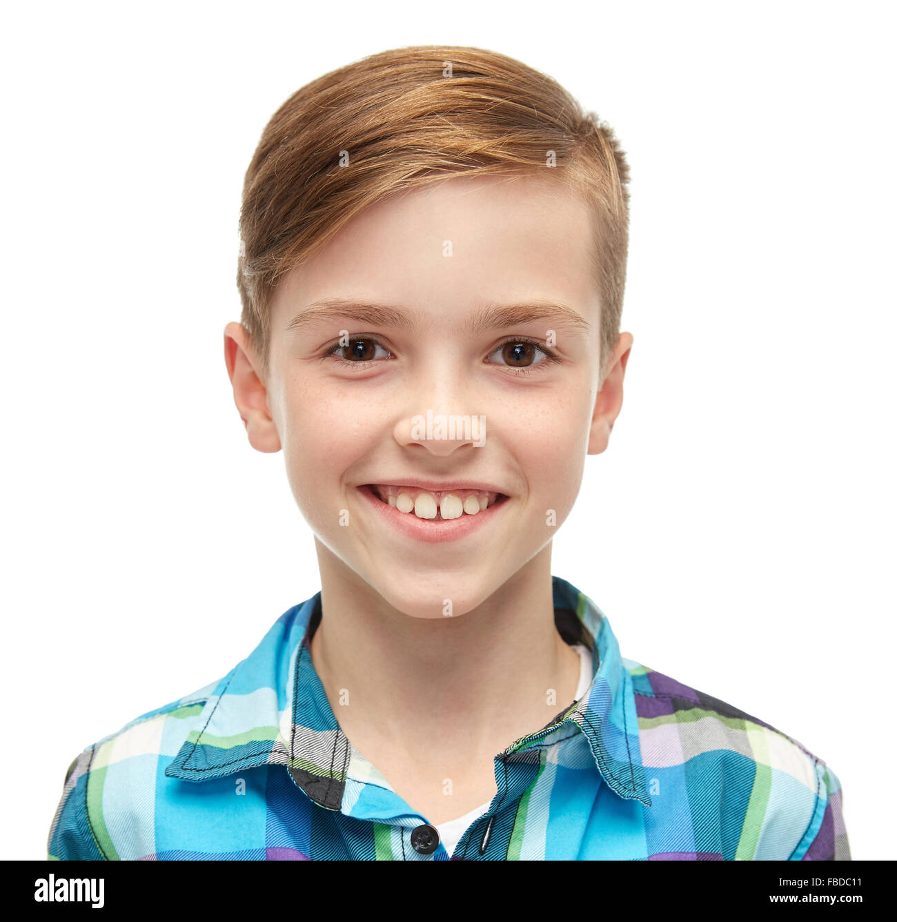 Boy smiling hi-res stock photography and images - Alamy