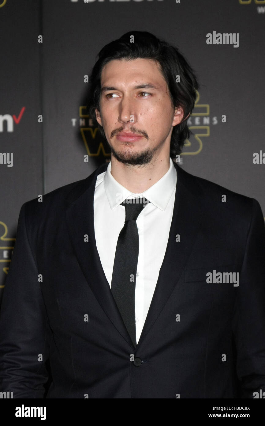 Star Wars - The Force Awakens World Premiere Featuring: Adam Driver ...