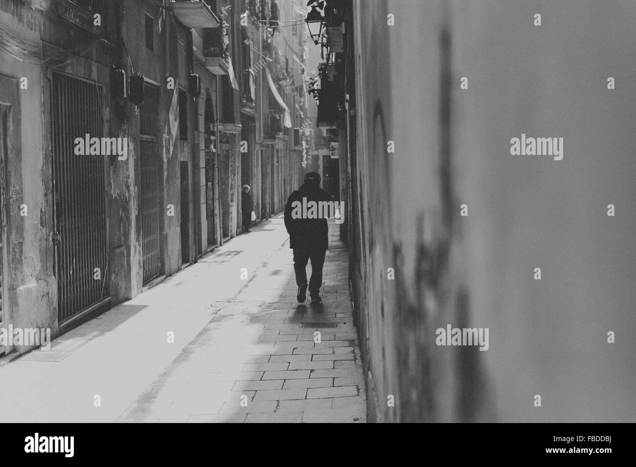 Narrow rear view Black and White Stock Photos & Images - Alamy