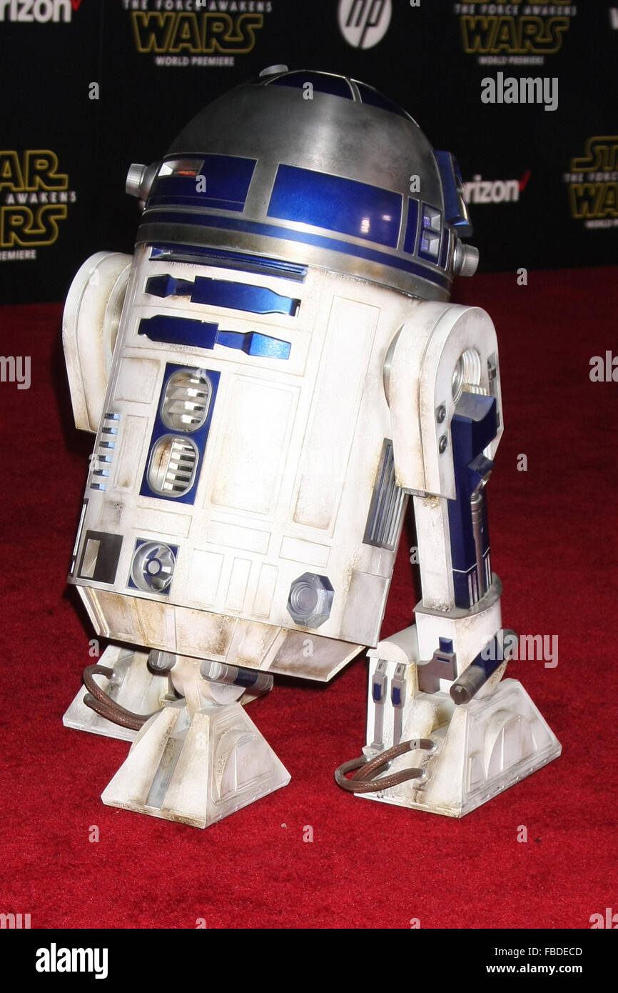 Star Wars - The Force Awakens World Premiere Featuring: R2-D2 Where ...
