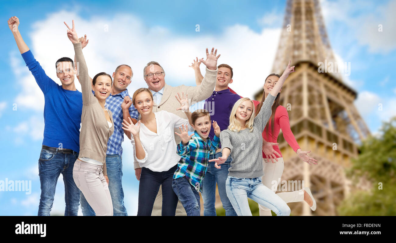 Happy family people hi-res stock photography and images - Alamy