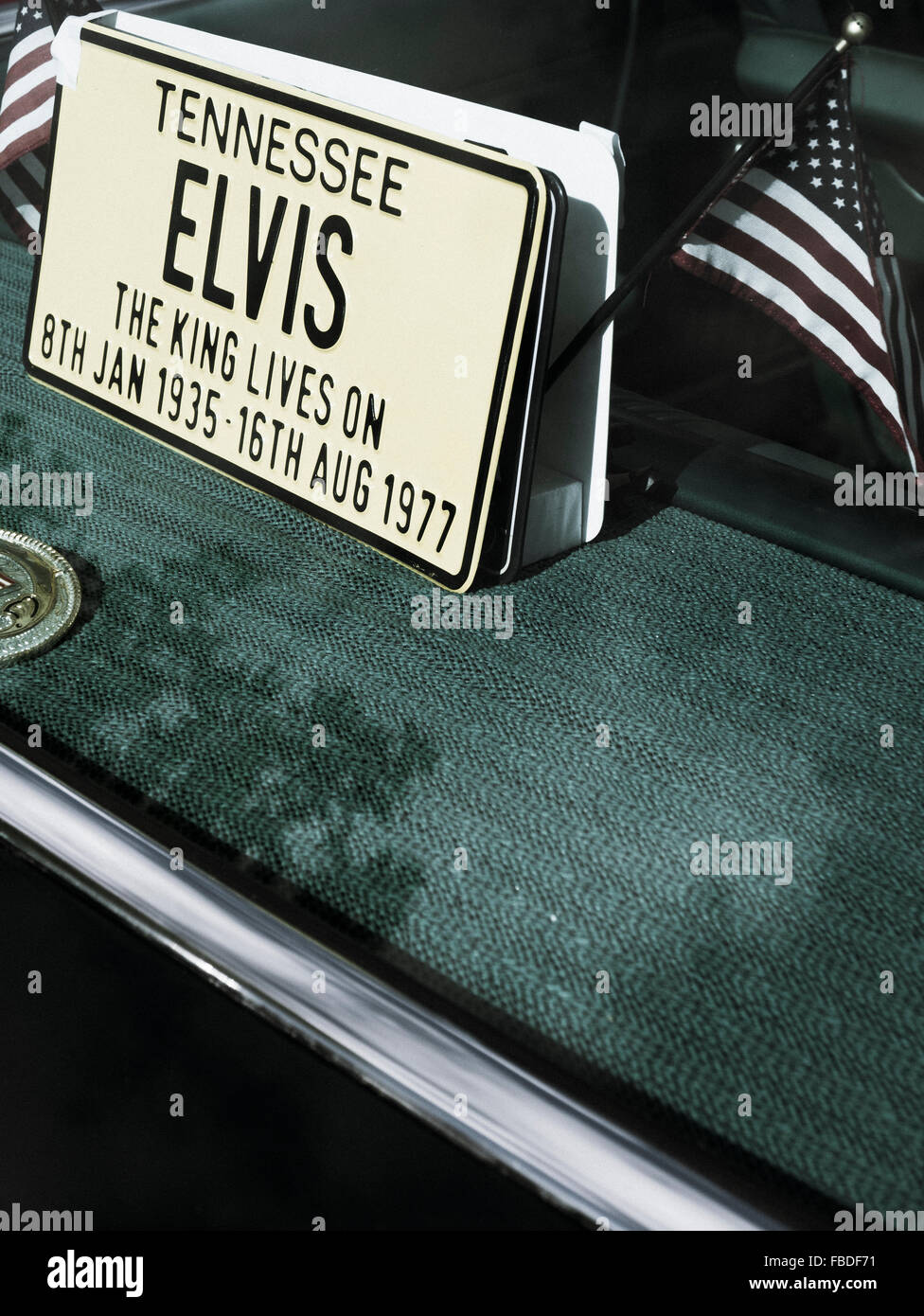 Green license plate hi-res stock photography and images - Alamy