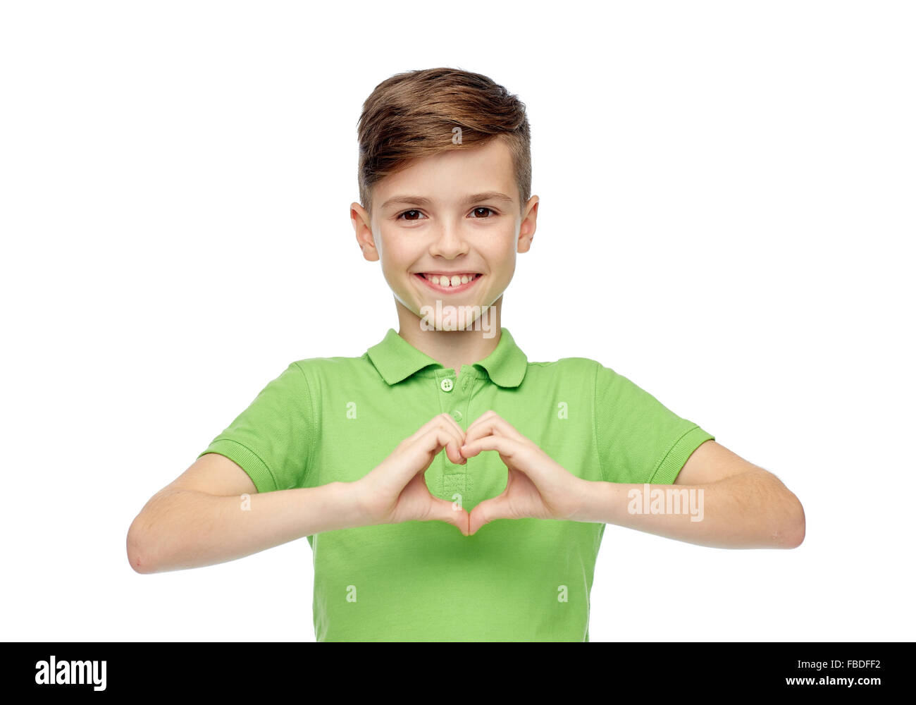 Boy heart hand hi-res stock photography and images - Alamy