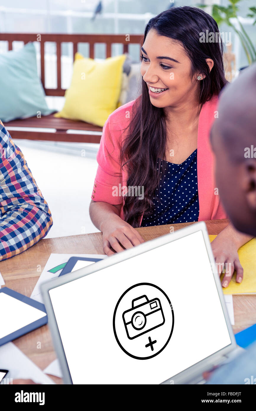 Composite image of photography apps Stock Photo - Alamy