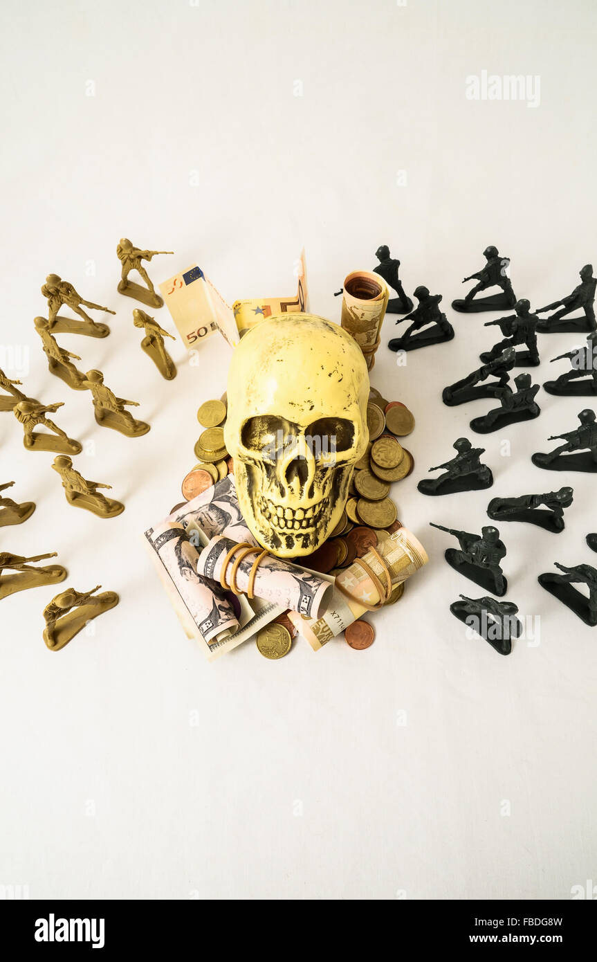 Plastic Lead Soldiers Stock Photo - Alamy