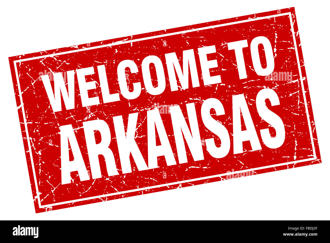 Welcome to arkansas sign Cut Out Stock Images & Pictures - Alamy