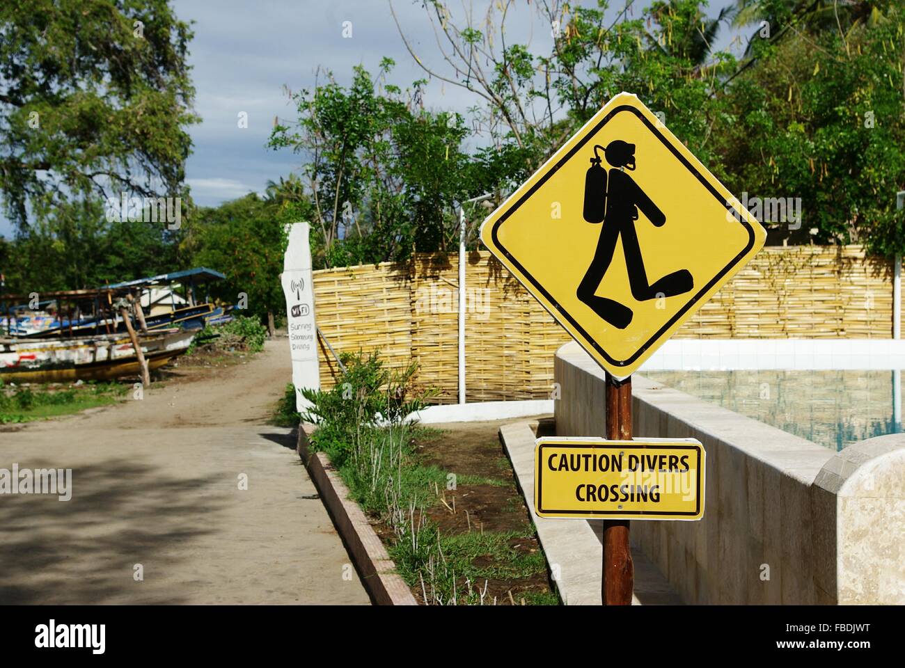 Diver Sign High Resolution Stock Photography and Images - Alamy