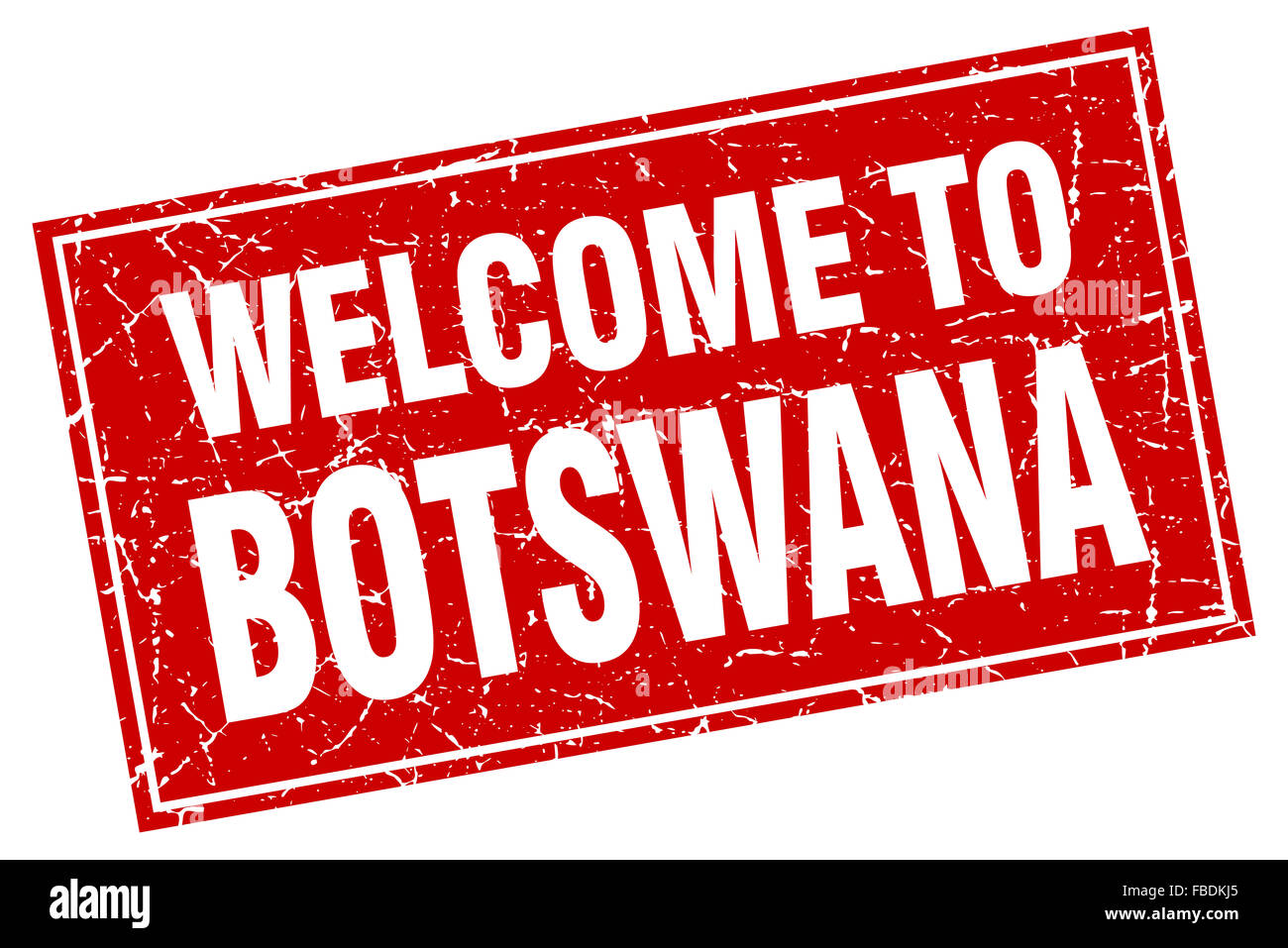 Botswana sign welcome hi-res stock photography and images - Alamy